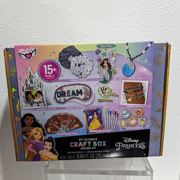 Disney | Office | Fashion Angels Disney Princess Diy Ultimate Craft Box ...